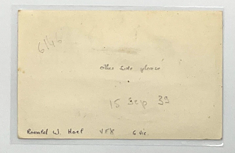 Ronald William Hoel - WW2 Navy Ace, (Downed 5 planes), RARE | eBay