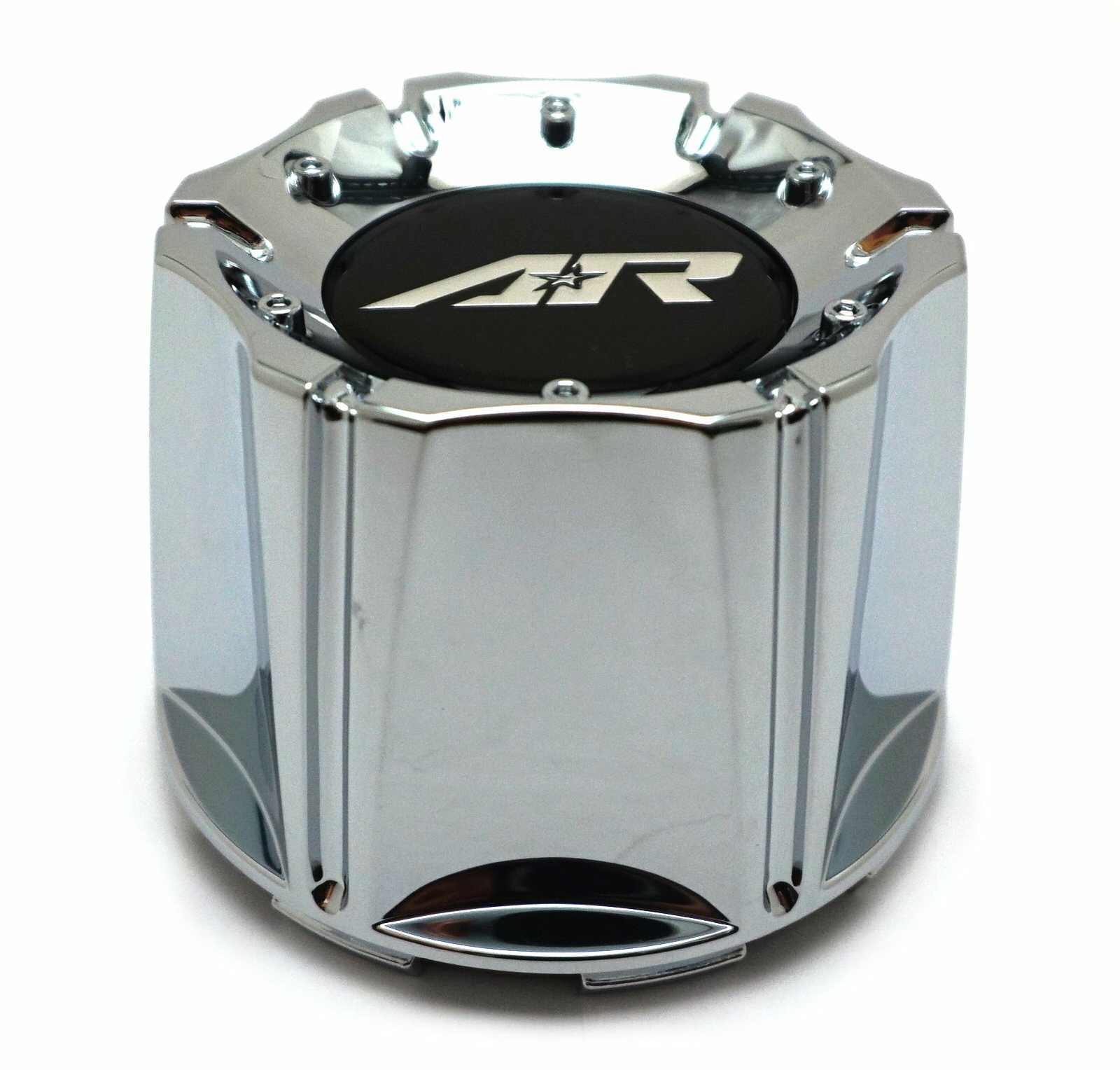 4 American Racing Chrome Wheel Center Caps for 5/6L AR901 AR910 AR62 ...