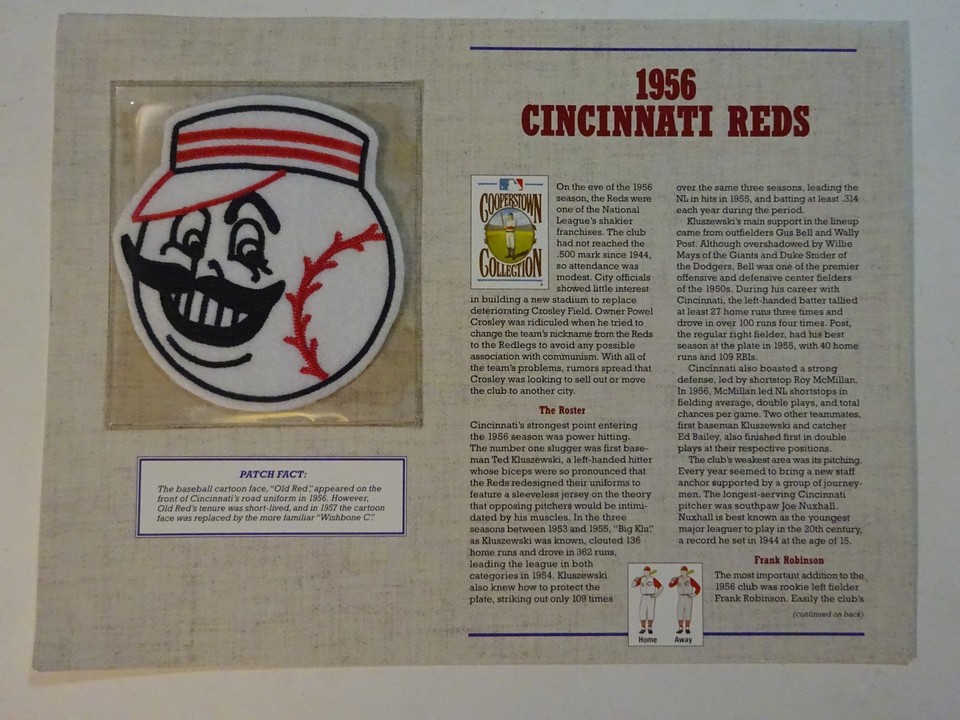 COOPERSTOWN COLLECTION MLB VINTAGE BASEBALL PATCHES - YOU CHOOSE TEAM ...