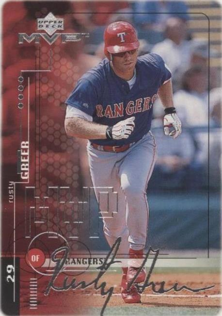 1999 Upper Deck MVP - Rusty Greer #210 Silver Script for sale online | eBay
