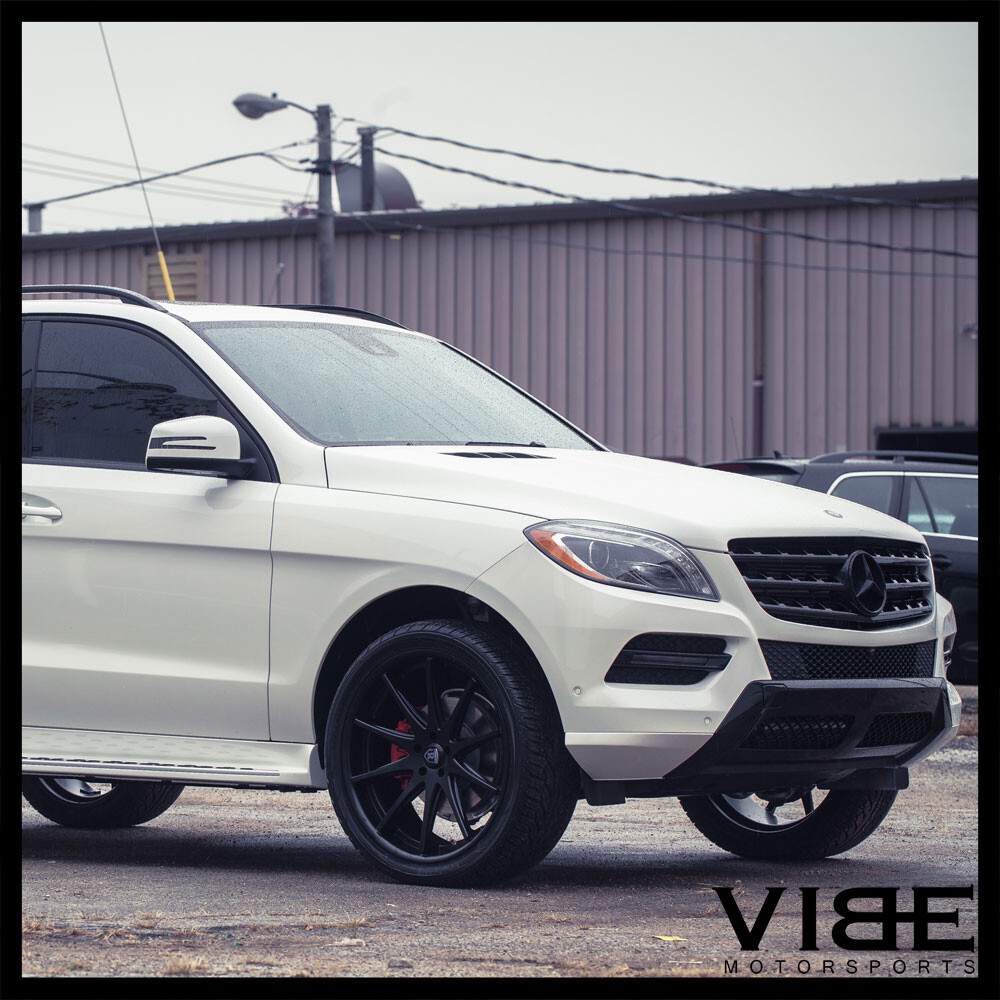 22" ROHANA RC10 BLACK CONCAVE WHEELS RIMS FITS MERCEDES W164 ML350 ...