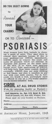 Siroil Print Ad Vintage Advertisement Medicine Advertising Psoriasis ...
