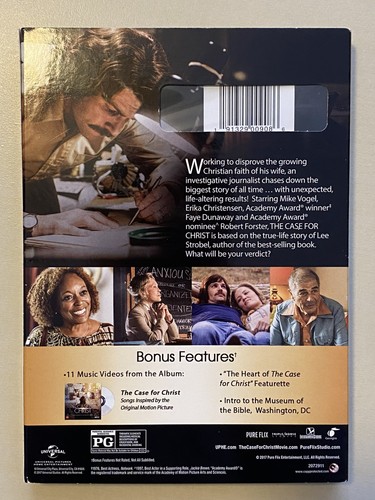 The Case for Christ [DVD] Very Good Mike Vogel, Erika Christensen | eBay
