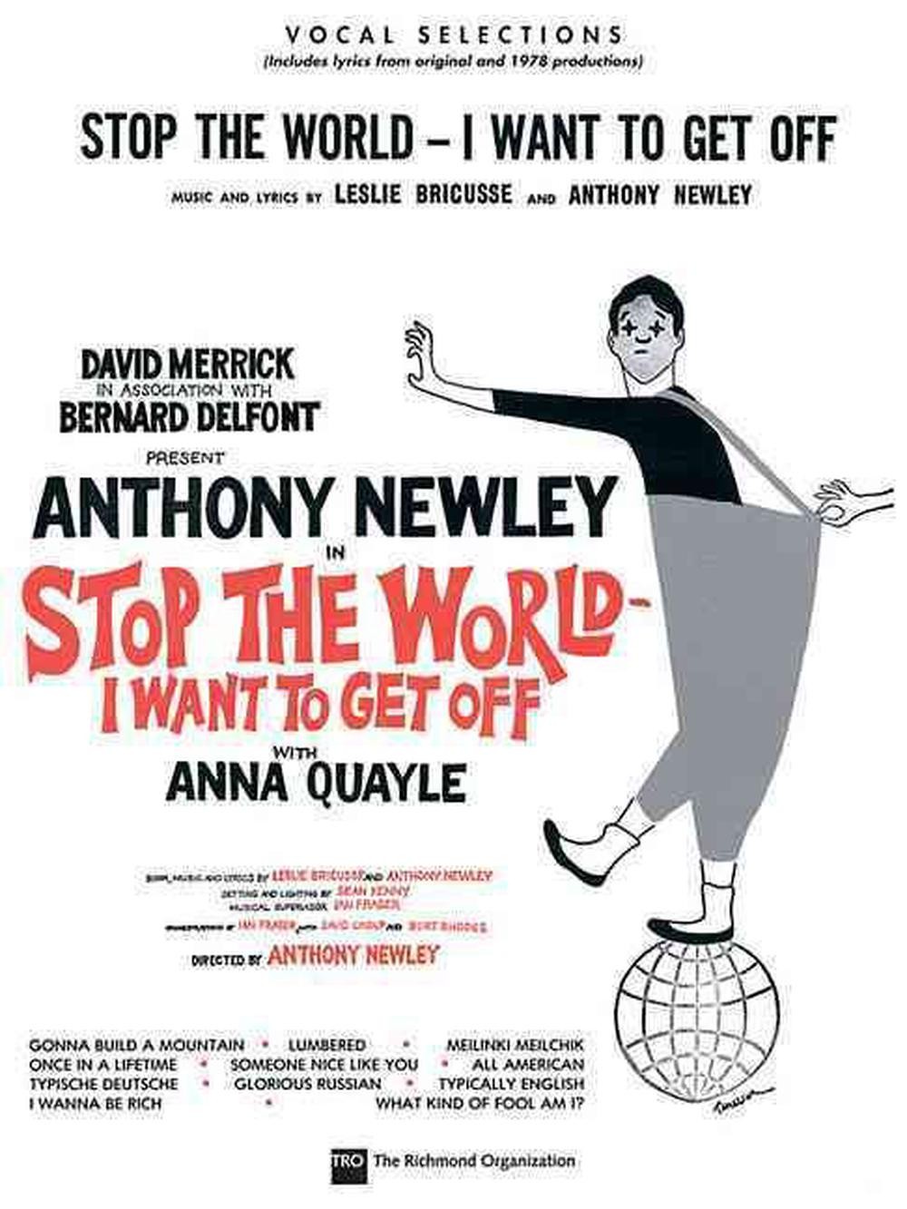 Stop the World - I Want to Get Off by Bricusse And Anthony New Leslie ...