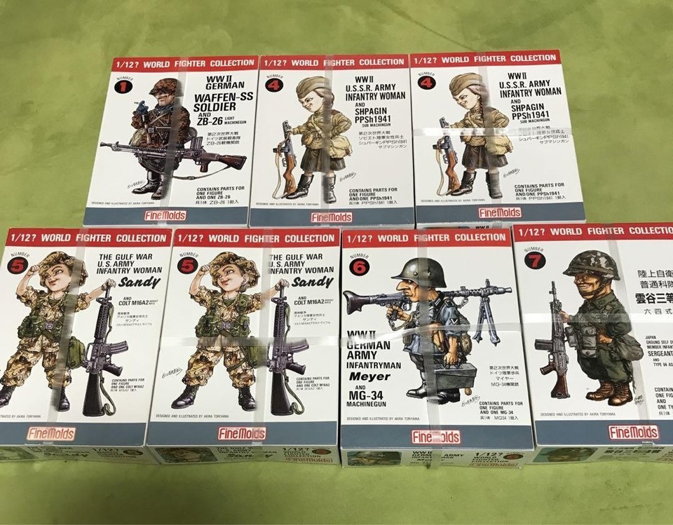 World Fighter Collection Old Edition Plastic Model | eBay