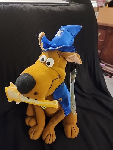 Toy Network 9-11” Scooby Doo Wizard Dog Blue Magic Hat Cape Plush ...