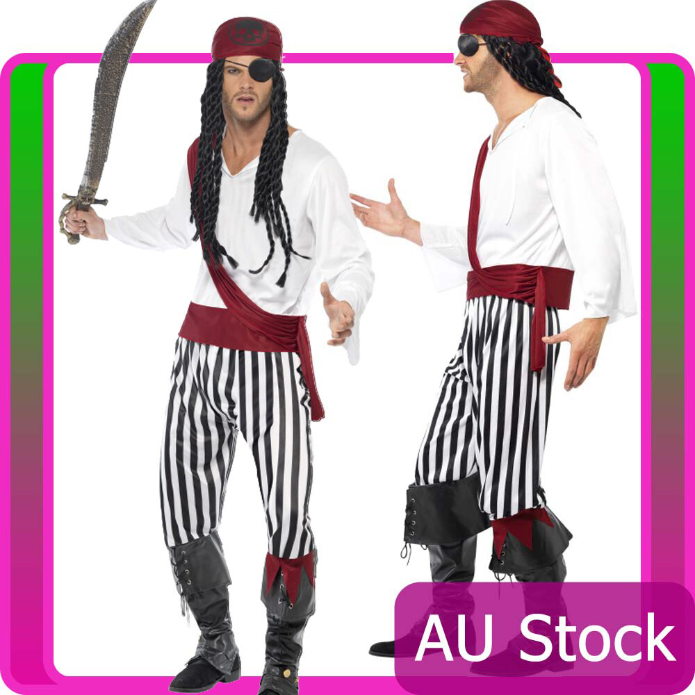 Mens Pirate Costumes Australia Billy Bones Mens Costume