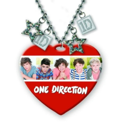 ONE DIRECTION 'HEART' retro necklace NEW/OFFICIAL | eBay