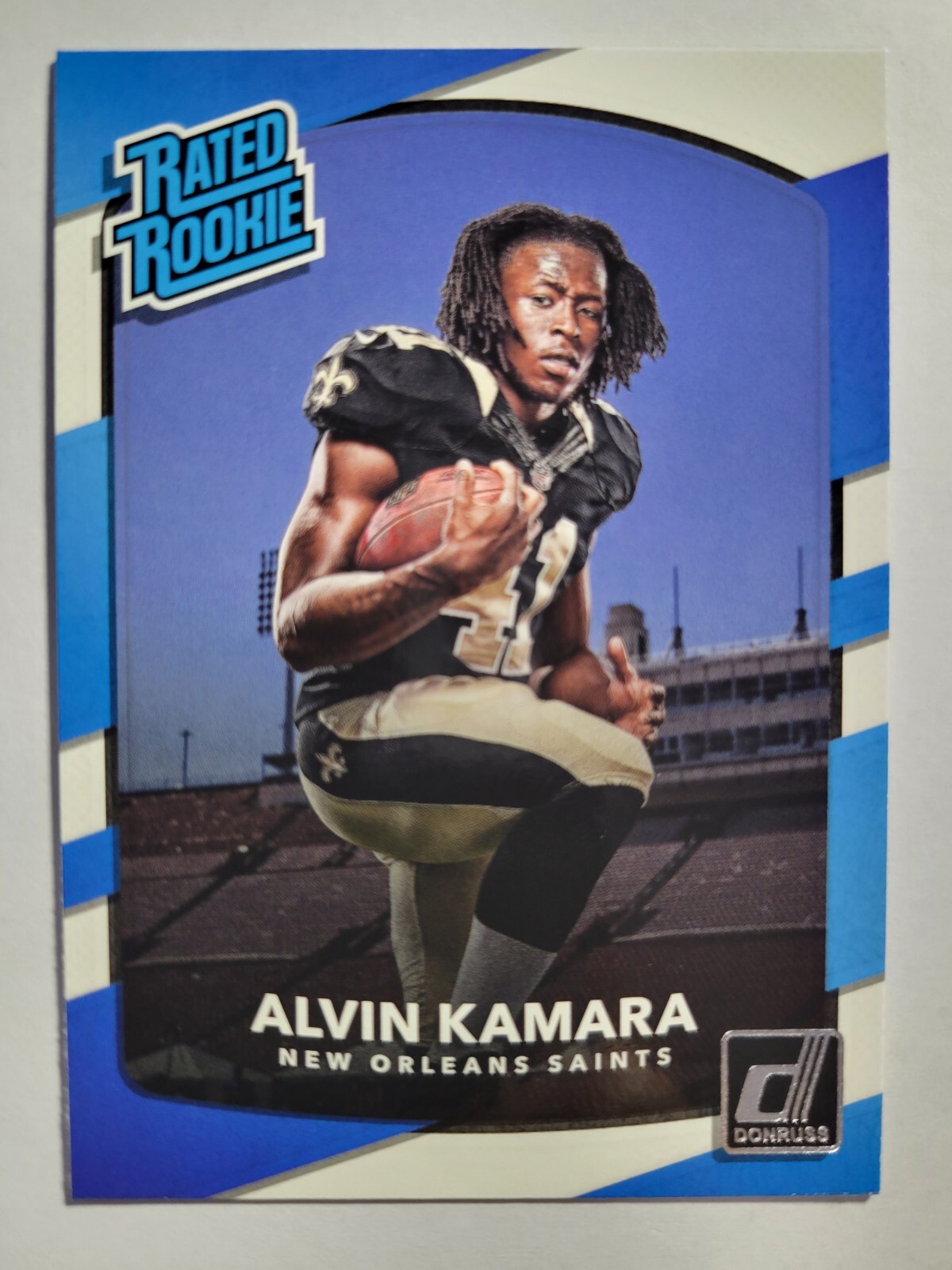 Alvin Kamara 2017 Panini Donruss #349 Rated Rookie Card Saints | eBay