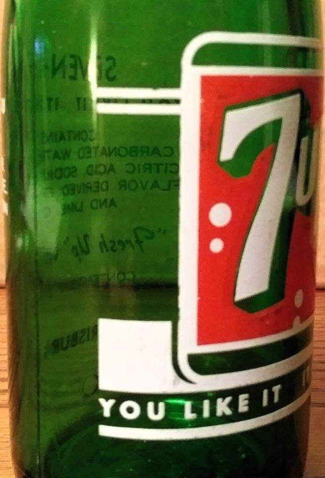 7UP, (SEVEN-UP); ACL SODA POP BOTTLE; 7OZ; HARRISBURG, PA. 1959 | eBay