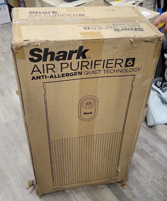Shark HE601 Air Purifier 6 True HEPA Cleans up to 1200 Sq. Ft. Captures ...