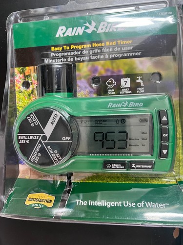 Rain Bird Electronic Digital Hose End Timer Controller 1ZEHTMR Easy To ...