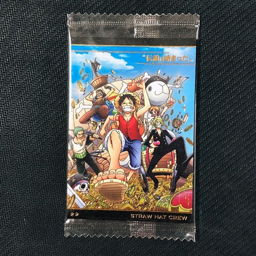 C250 Straw Hat Crew R 6-25 Japanese One Piece Wafer Card Sealed Nami ...