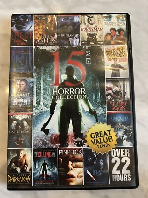 15 Film Horror Collection DVD Scary Cult | eBay
