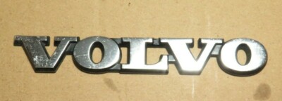 Volvo 244 Parts Metallic Emblems Badges Fender Panel Side Position ...