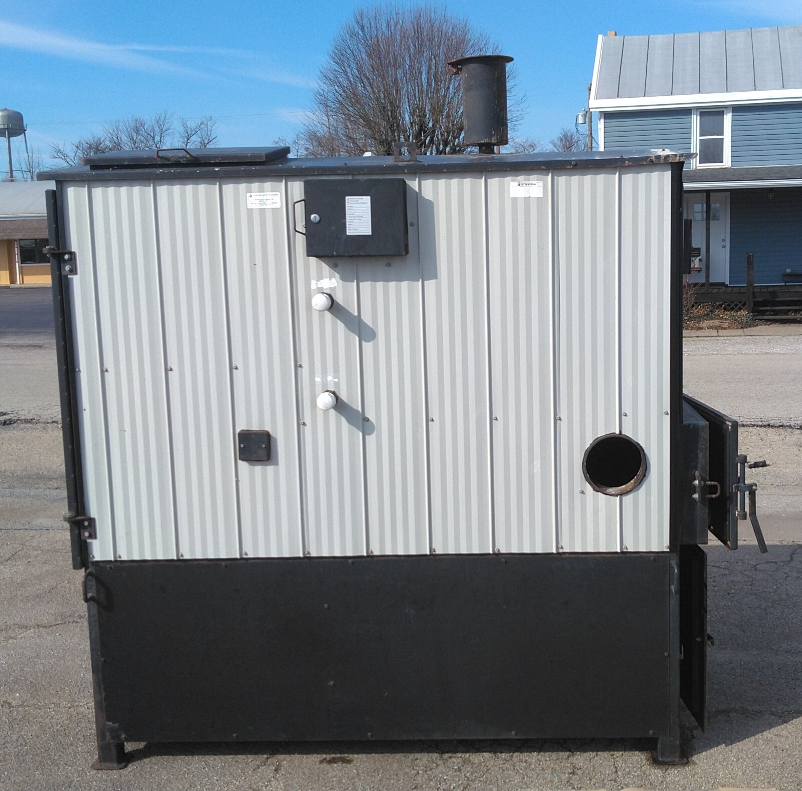 Coalman 400 MS II outside coal boiler never installed. Coal stoker | eBay