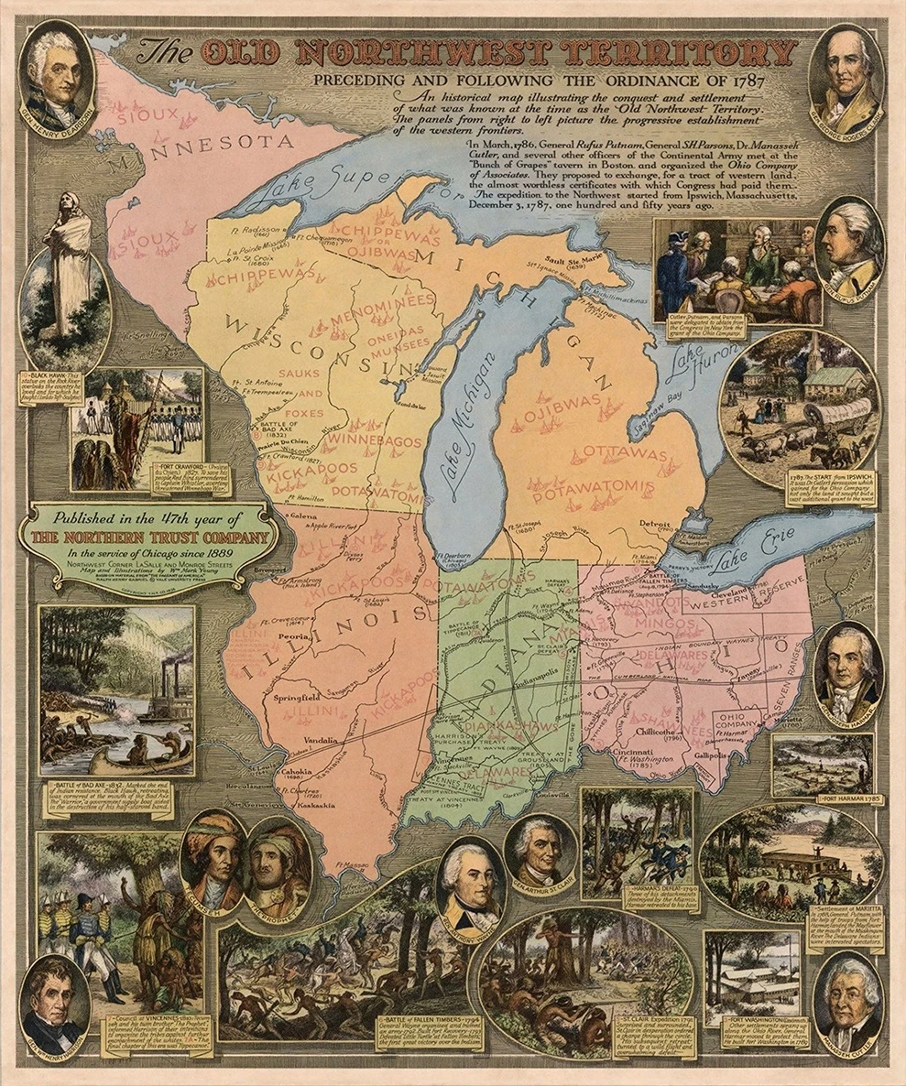 Battle Of Fallen Timbers Map