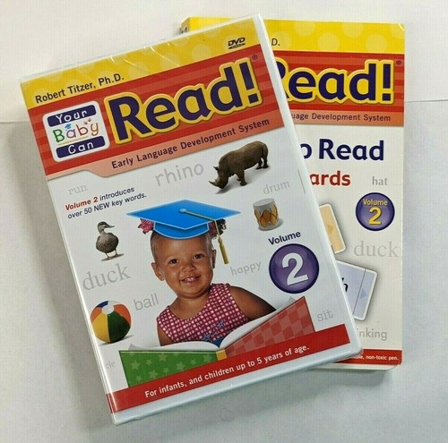 Your Baby Can Read Early Development System Volume 2 DVD and Word Cards ...