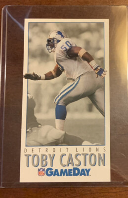 1992 GameDay Toby Caston #31 Rookie RC | eBay