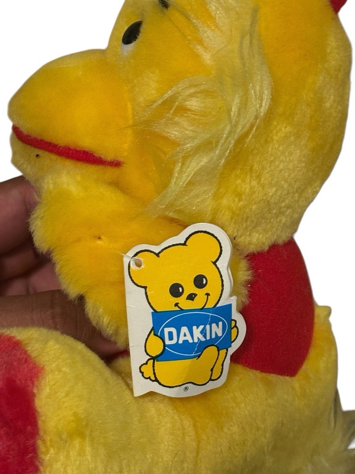 Vintage KIMN Radio Station Chicken Mascot Dakin 1980 Plush Stuffed ...