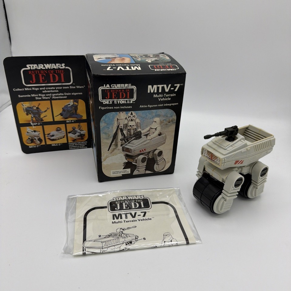 Vintage Star Wars MTV–7 ROTJ mini rig (French version) | eBay