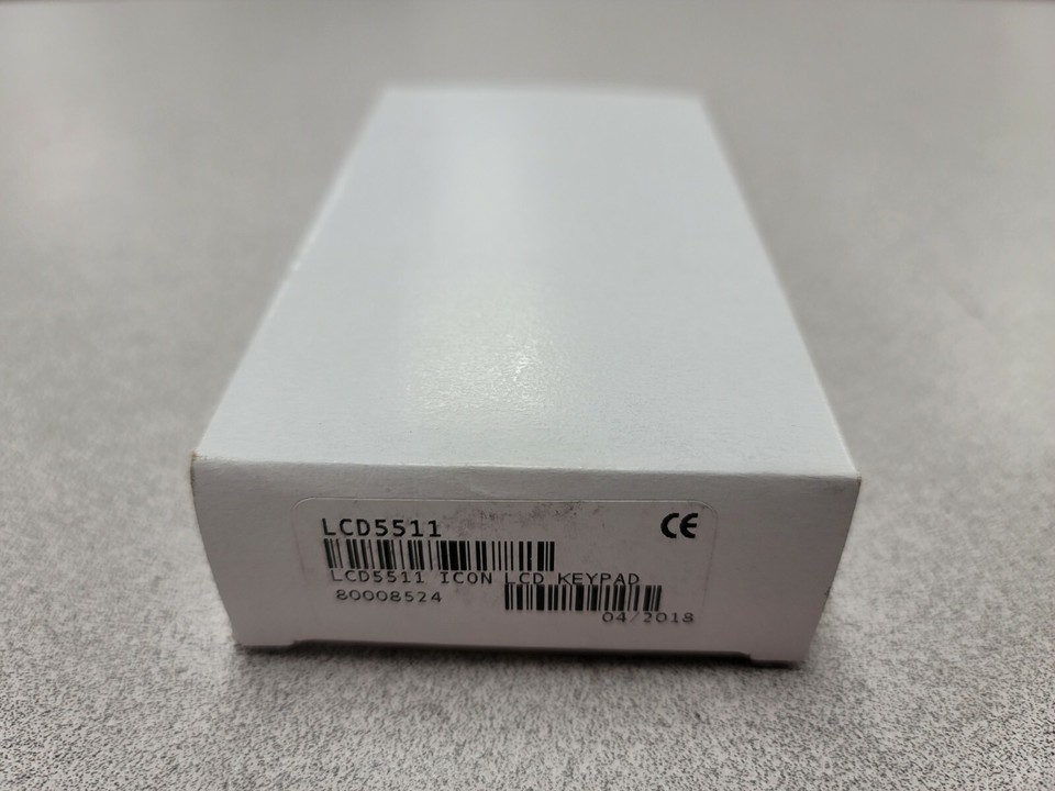 DSC LCD5511 PowerSeries Slim Line LCD Icon Keypad for PC1616 PC1832 ...