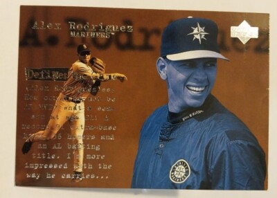 1997 Upper Deck ALEX RODRIGUEZ Define the Game 146 AROD Seattle ...