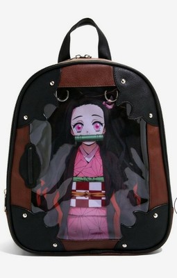 Demon Slayer Nezuko Backpack Kimetsu No Yaiba Tanjiro Bioworld Mini ...