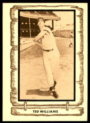 Ted Williams 1982 Cramer Baseball Legends Series 3 Card# 61 | eBay