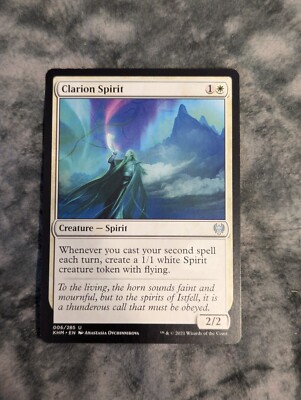 Clarion Spirit Magic The Gathering MTG Kaldheim 006/285 U 2021 | eBay