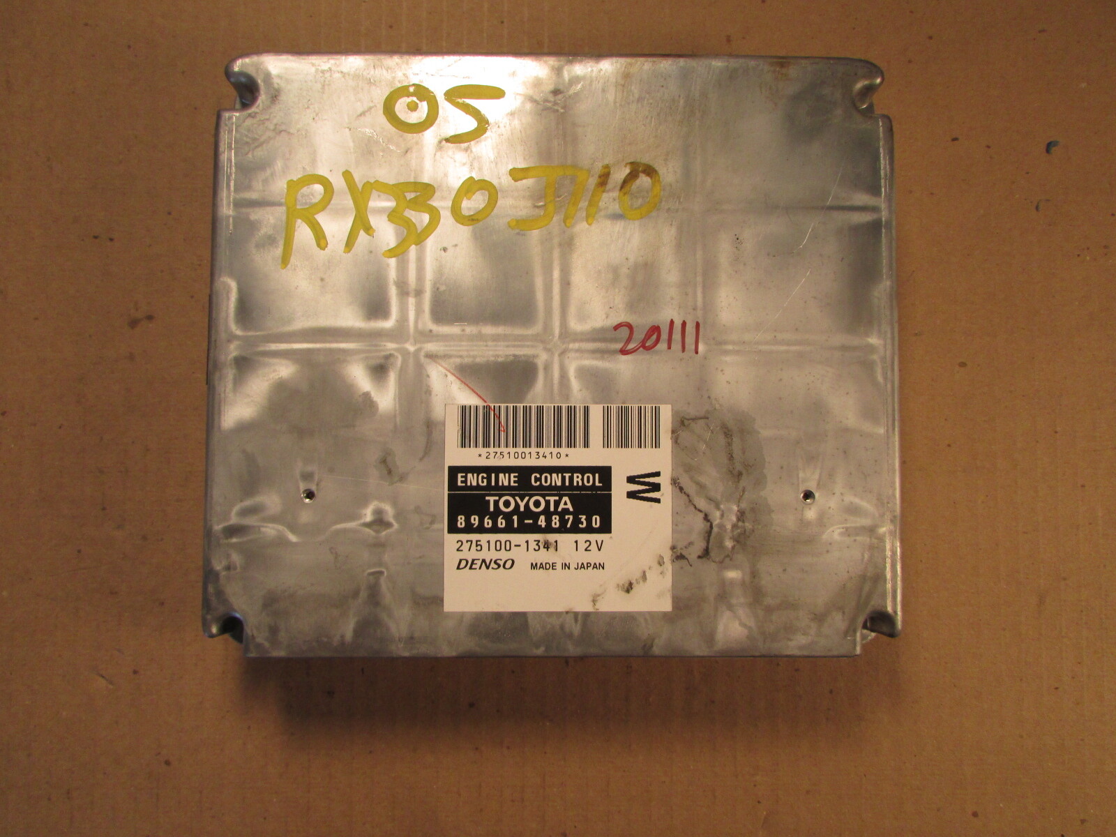 04-05 LEXUS RX330 ECU ECM COMPUTER 89661-48730 ONLY | eBay