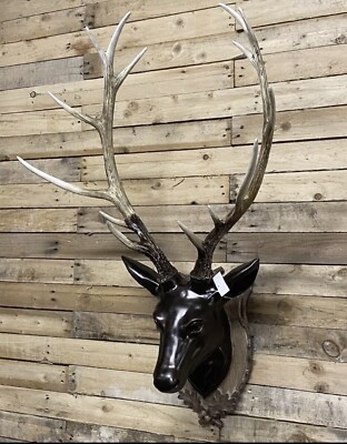 X Large Stag Head wall art animal, stag head large wall mounted deer ...