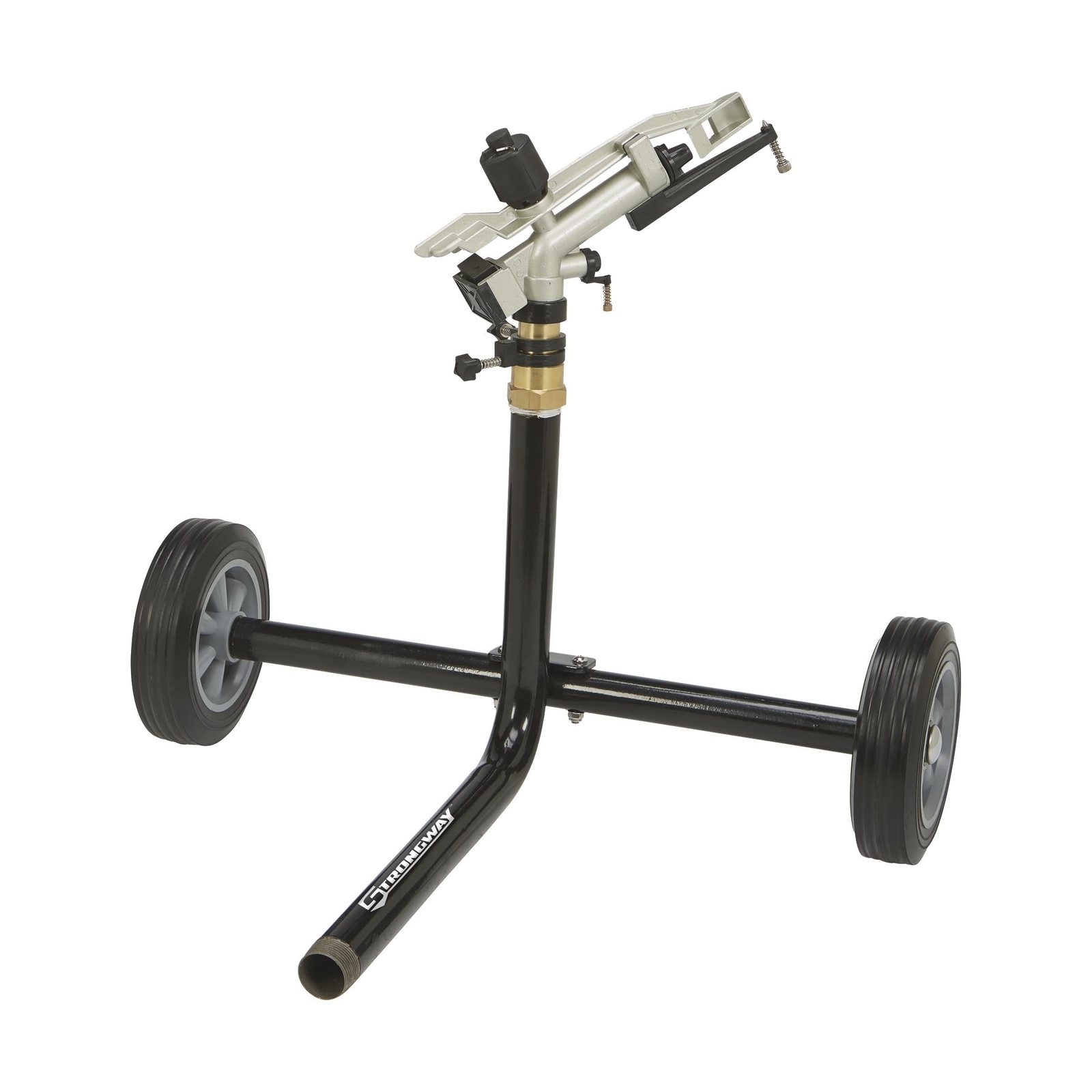 Strongway Wheeled Sprinkler - 1 1/4in. Sprinkler Head with 5 Nozzles ...