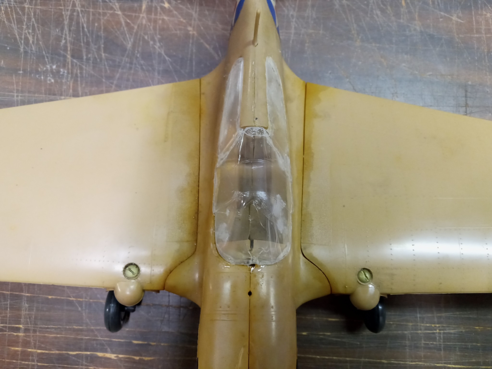 Vtg Cox P-40 Warhawk Flying Tiger Thimble Drome Model Gas Airplane Box ...