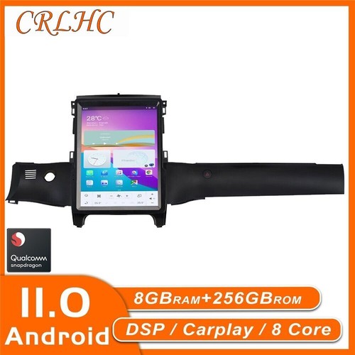 For Ford Ranger 2018-2020 Android Tesla Car Radio 2Din Stereo Receiver ...