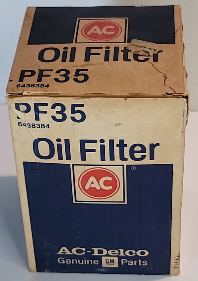 AC Delco PF35 Oil Filter | Chevy 350 Engine | USA Made | Aftermarket ...