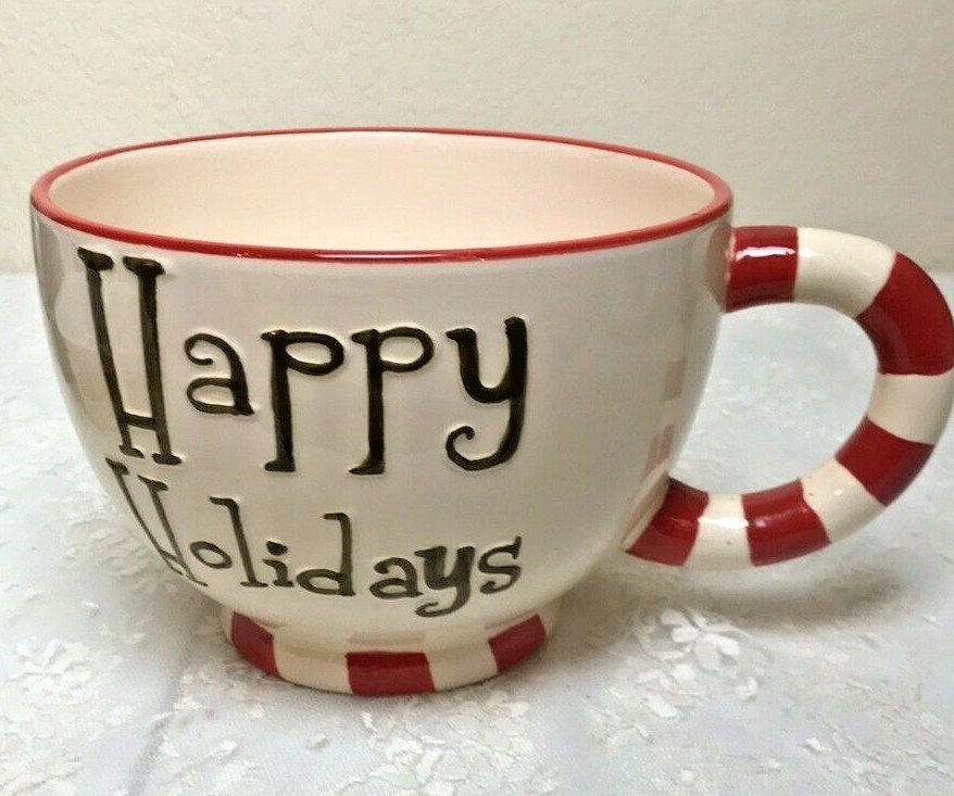 Designpac Holiday Bowl Mug 24 oz. Capacity | eBay