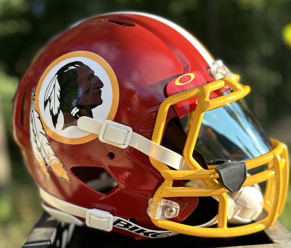 Vintage Washington Redskins Riddell Adult Large XL Full Size NFL Helmet ...