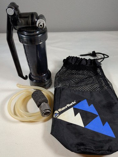 MSR Classic Water Filter Pump USA Made Backpacking Hiking Survival ...