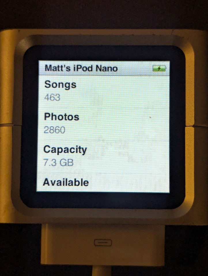 Apple iPod nano 6th Generation Graphite (8 GB) Works Great 885909423408 ...