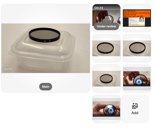 *CLEAN GLASS* Olympus Microscope ND25 Neutral Density Filter 45mm 34063 ...