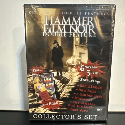 Hammer Film Noir Double Feature Collector's Set (6 Movies on 3 DVD's ...