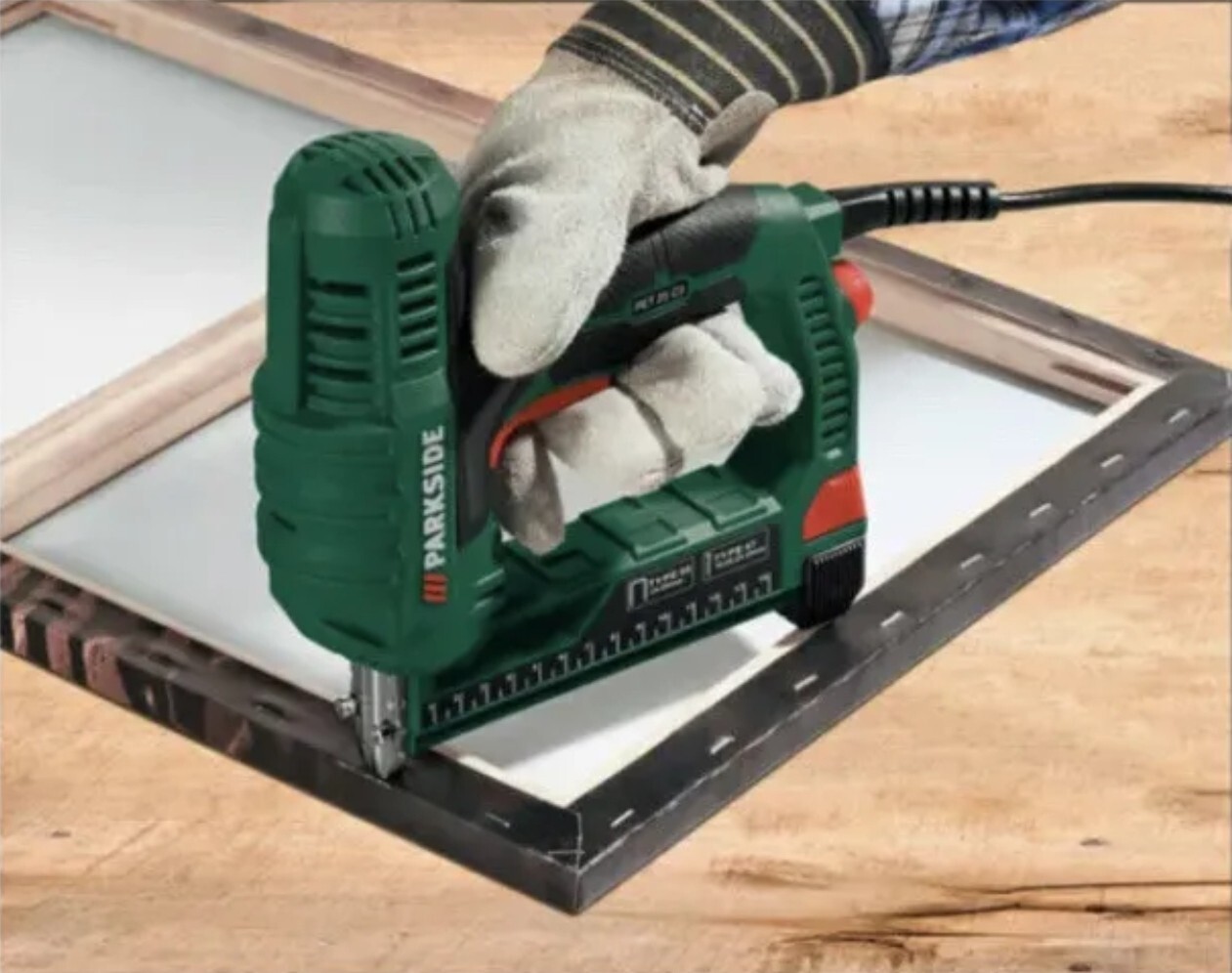 Parkside Electric Nailer Stapler Pet 25 C3 30bpm for sale online | eBay UK