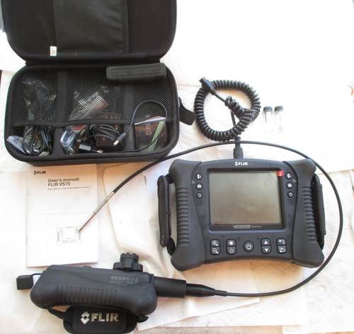 FLIR-VS70 Video Borescope Camera Kit / Videoscope. 6mm Camera Diameter ...