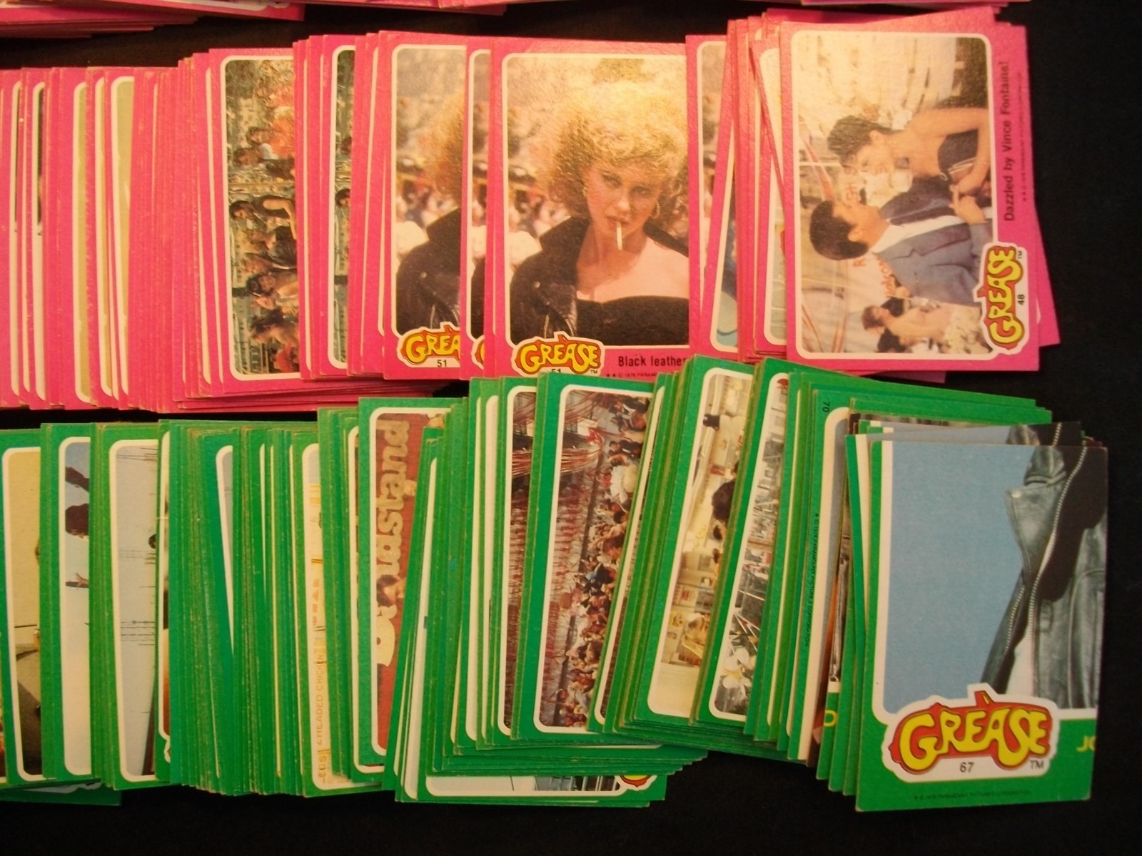 1978 Topps GREASE cards QUANTITY U PICK READ DESCRIPTION BEFORE BUYING ...