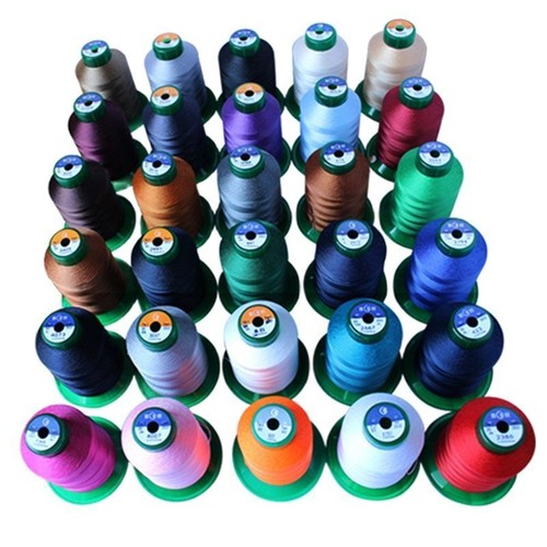 High Strength Sewing Thread 250D/3 Polyester Floss Silk Light Stitching ...