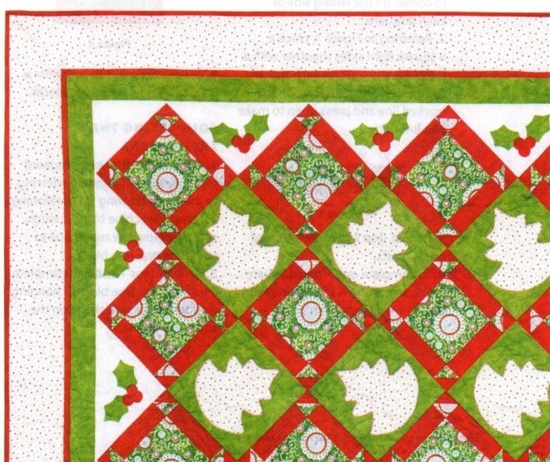 Cookie Cutter Christmas Quilt Pattern Pieced/Applique KD | eBay