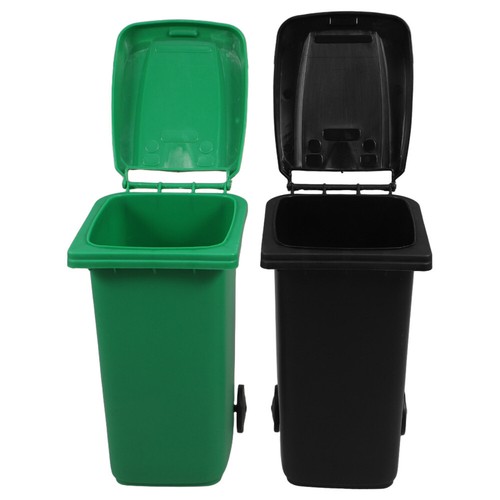 2 Pcs Mini Trash Can Pen Holder Small Trashcan Pencil Desk Garbage | eBay