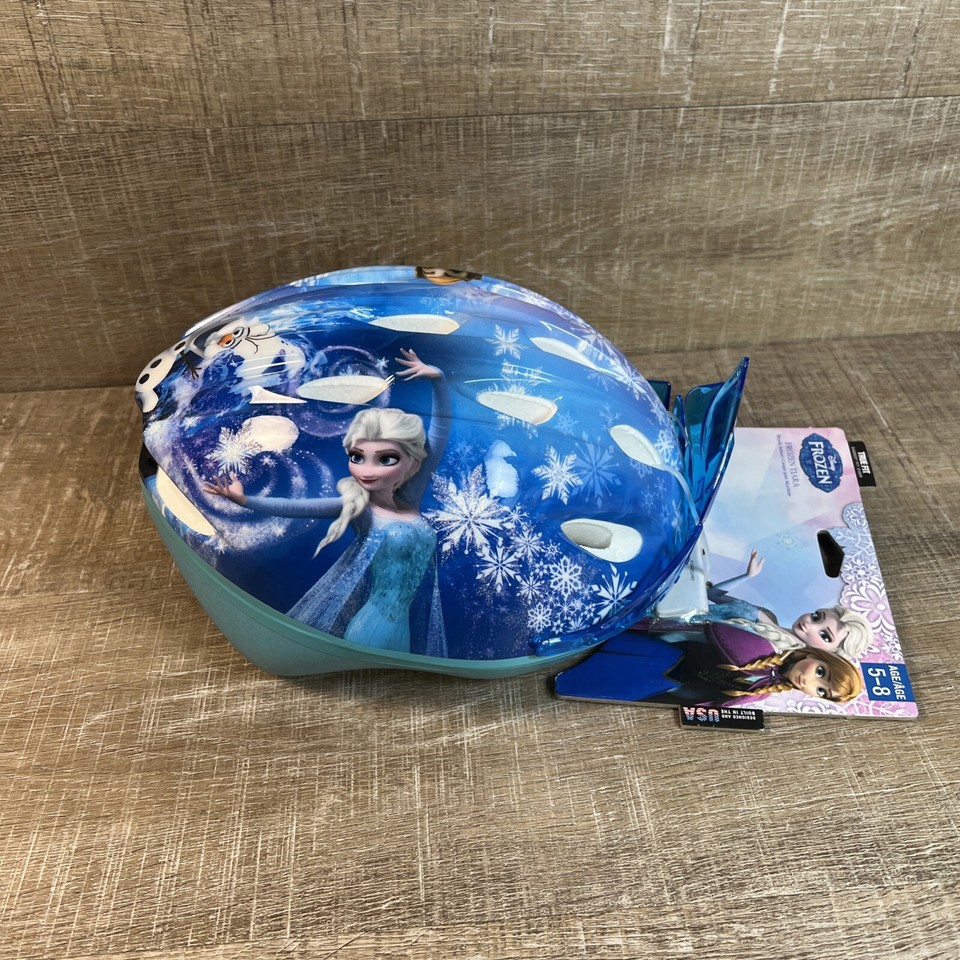 Disney Frozen 3D Tiara Bicycle Helmet Age 5-8 Bell True Fit head ...