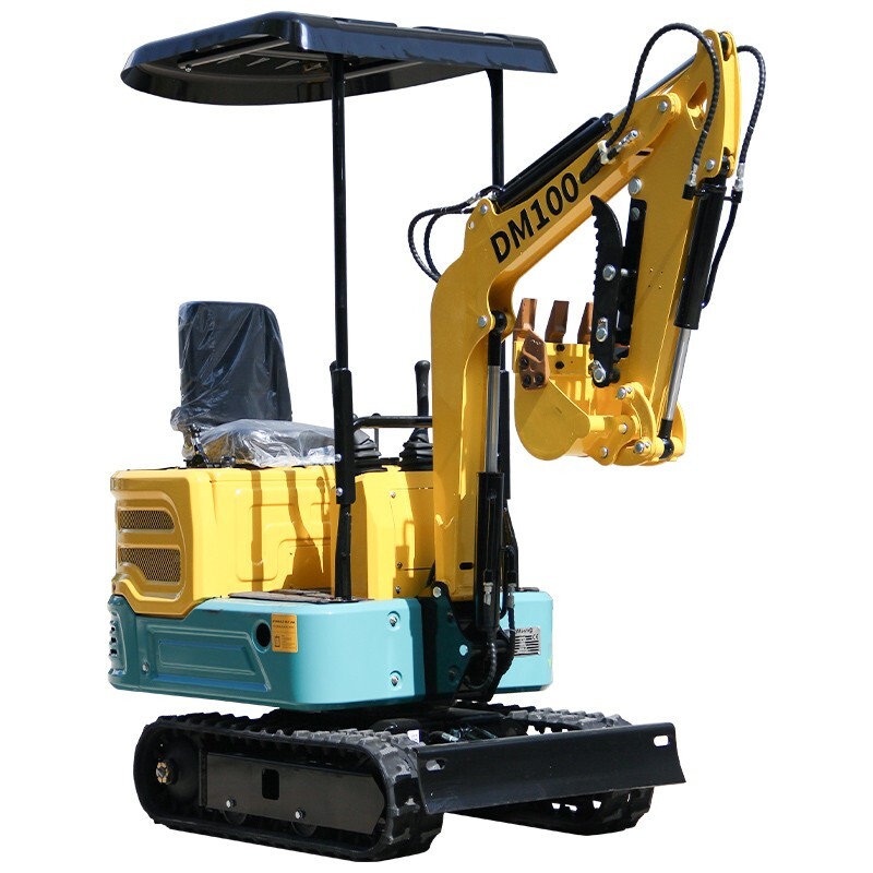Mini Excavator 1 Ton Digger 13.5hp Gas Tracked Crawler Hydraulic Thumb ...